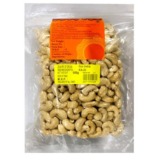 Kanji Manji Kothari Cashews 500 g - JioMart