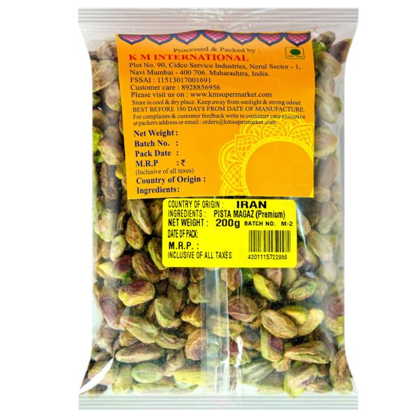 Kanji Manji Kothari Premium Pista Magaz 200 g - JioMart