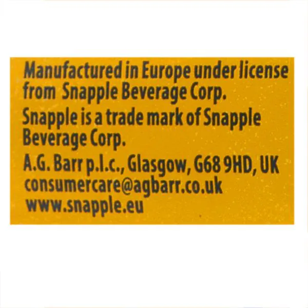 Snapple Mango Madness Drink 473 ml - JioMart