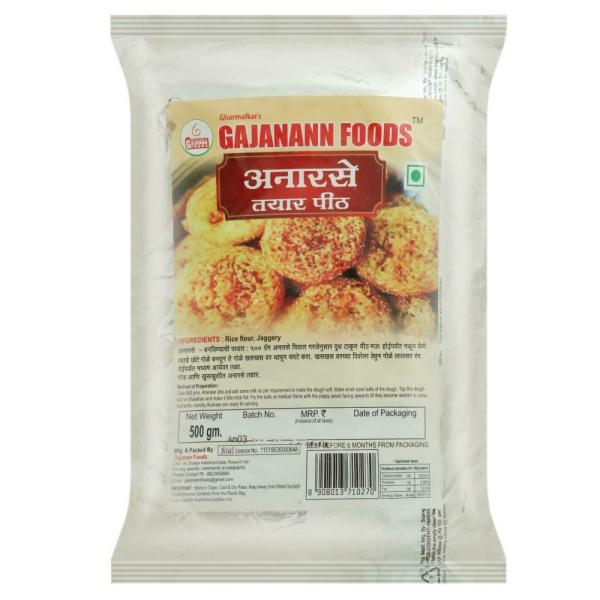 Gajanann Foods Ready Anarase Peeth 500 g - JioMart