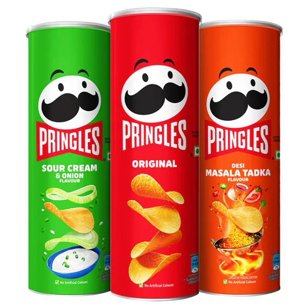 Pringle’s Assorted Pack of Chips 107 g (Pack of 3) - JioMart