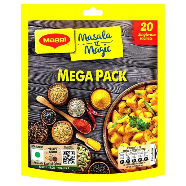 Maggi Masala Ae Magic 120 g (Pack of 20) - JioMart