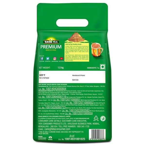 Tata Tea Premium Tea 1.5 kg - JioMart