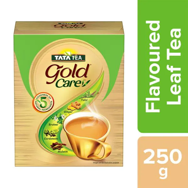 Tata Gold Care Flavoured Leaf Tea 250 g - JioMart