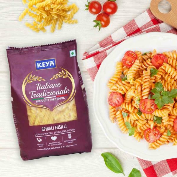 Keya Spirali Fusilli Pasta 500 g - JioMart