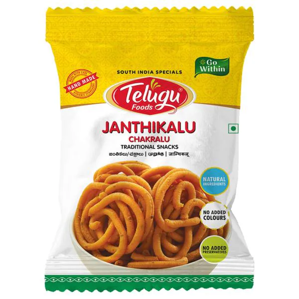 Telugu Foods Janthikalu Chakralu 160 g - JioMart