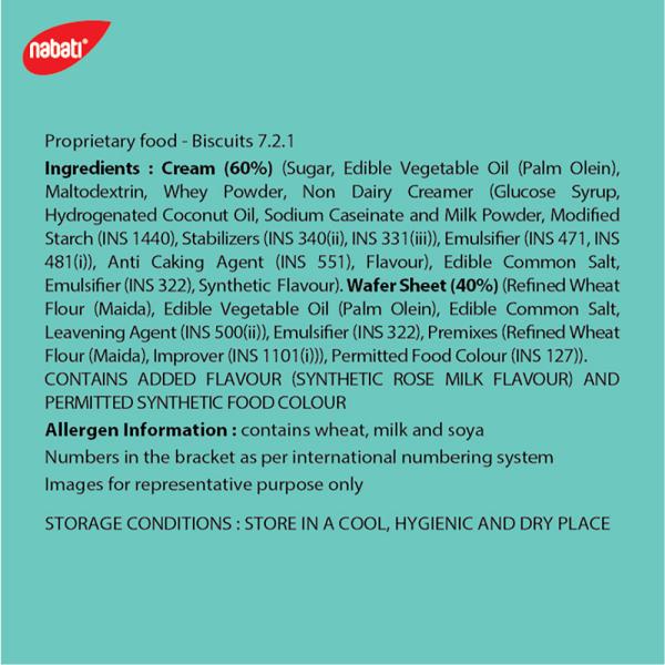 Nabati Pink Lava Cream Wafer Biscuits 30 g - JioMart