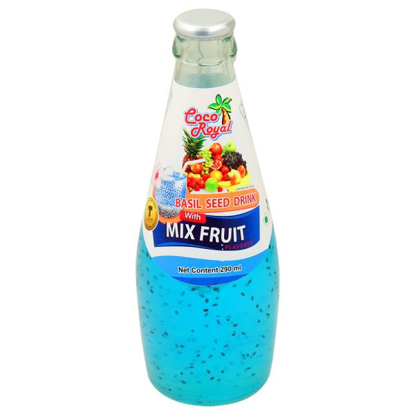 Coco Royal Basil Seed Mix Fruit Drink 290 ml - JioMart
