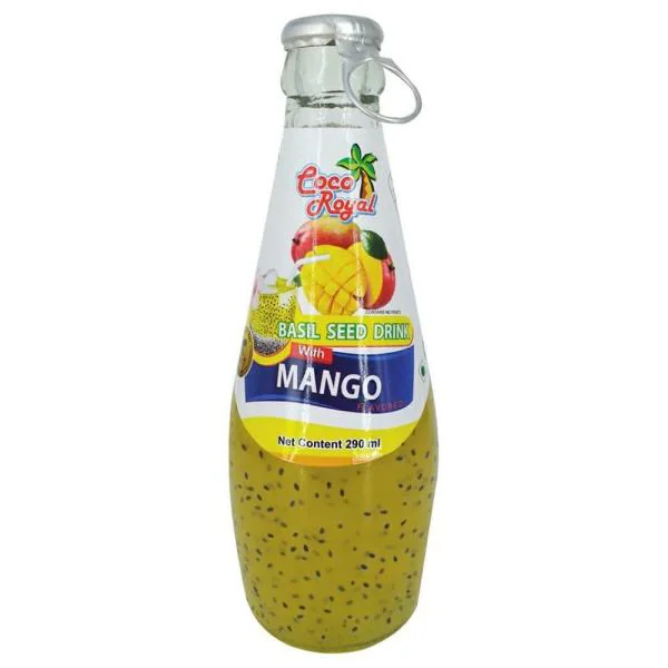 Coco Royal Basil Seed Mango Drink 290 ml - JioMart