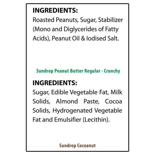 Sundrop Crunchy Peanut Butter 462 g (+ Sundrop Cocoa Nut Almond ...