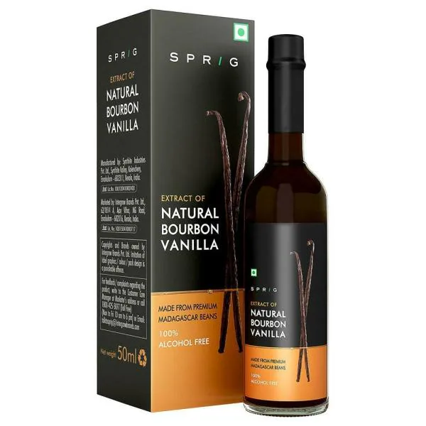 Sprig Natural Bourbon Vanilla Extract 50 ml - JioMart