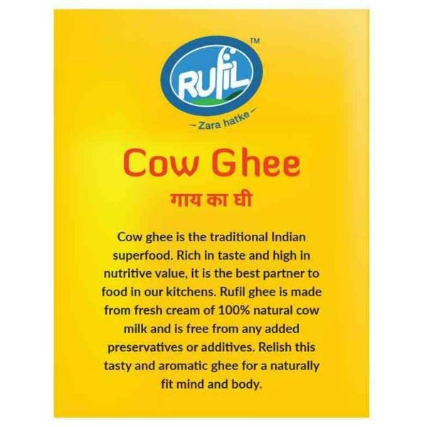 Rufil Cow Ghee 1 L (Carton) - JioMart