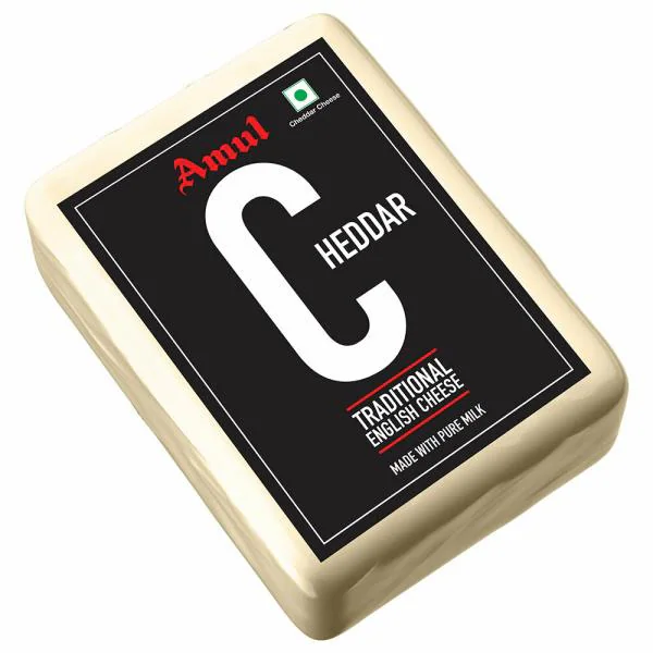 Amul Cheddar Traditional English Cheddar Cheese 250 g (Pack) - JioMart