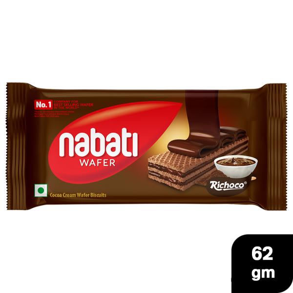 Nabati Cocoa Cream Wafer Biscuit 62 g - JioMart