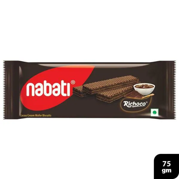 Nabati Cocoa Cream Wafer Biscuit 75 g - JioMart
