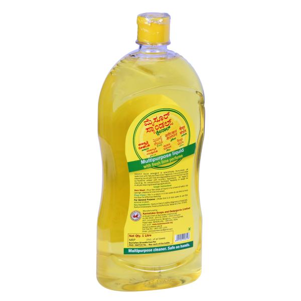 Mysore Sandal's Kleenol Fresh Lime Perfume Multipurpose Liquid 1 L ...