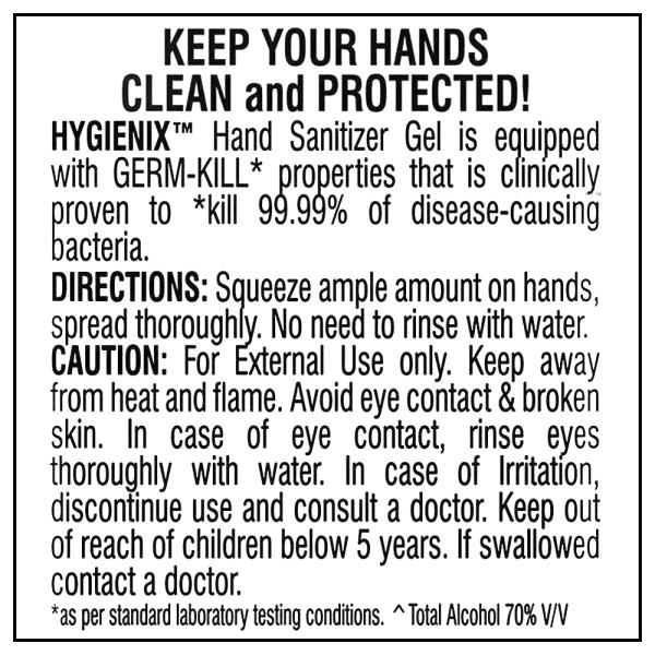 Hygienix Anti-Bacterial Hand Sanitizer 100 ml - JioMart