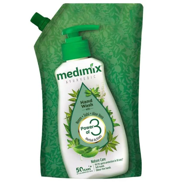 Medimix Neem, Tulsi & Aloe Vera Hand Wash 750 ml - JioMart