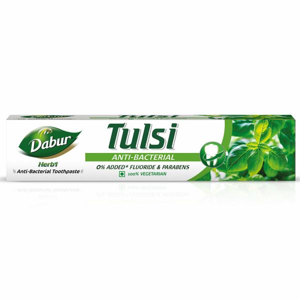 Dabur Tulsi Anit-Bacterial Toothpaste 200 g - JioMart