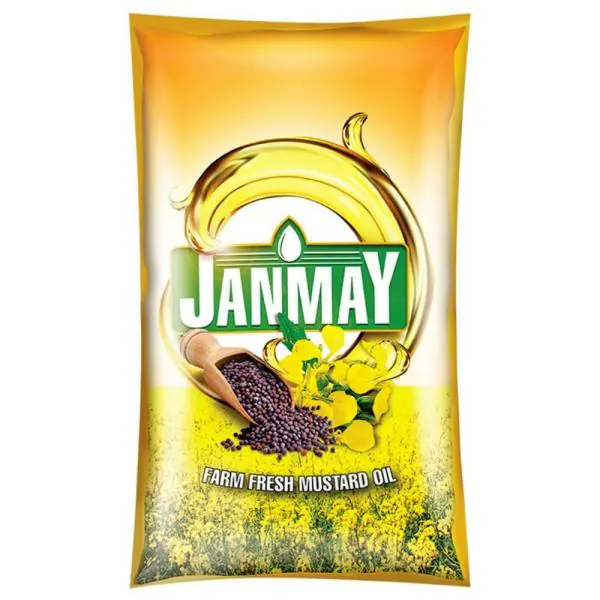 Janmay Farm Fresh Mustard Oil 1 L - JioMart