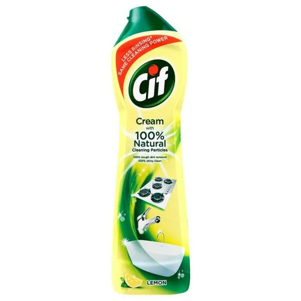 Cif Cream Lemon Surface Cleaner 500 ml - JioMart