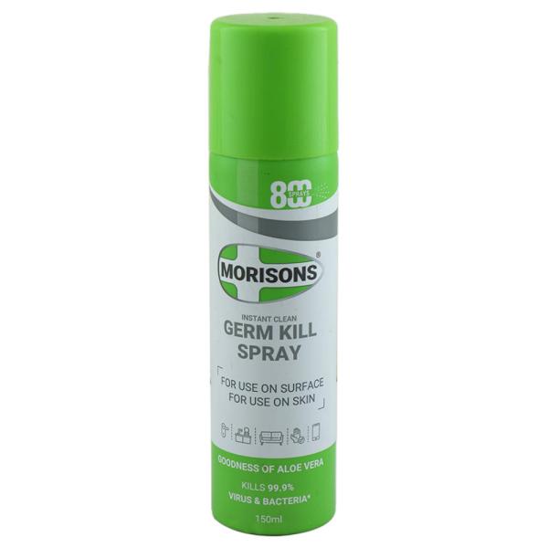 Morisons Instant Clean Germ Kill Spray 150 ml - JioMart
