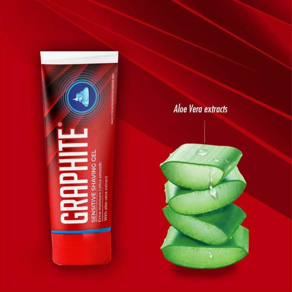 Graphite Extra Moisture Sensitive Shaving Gel 60 g - JioMart