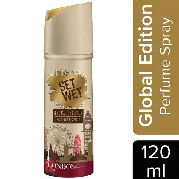 Set Wet Global Edition London Luxury Perfume Spray 120 ml - JioMart