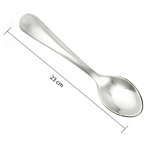 Home One Casino Stainless Steel Dessert Spoon 23 cm (Set of 6) - JioMart