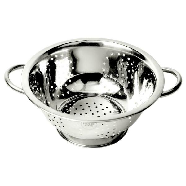 Home One Stainless Steel Colander 24 cm - JioMart