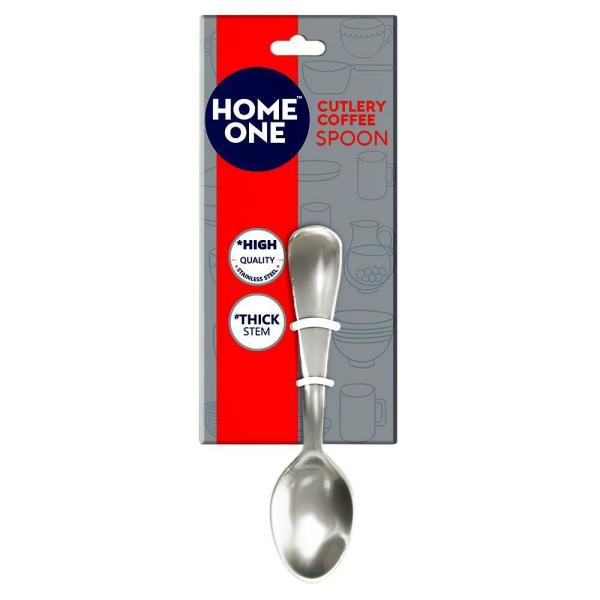 Home One Stainless Steel Coffee Spoon 17.5 cm (Set of 6) - JioMart