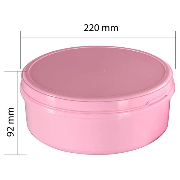 Joyo Pink Plastic Storage Container Set (5 pcs) - JioMart