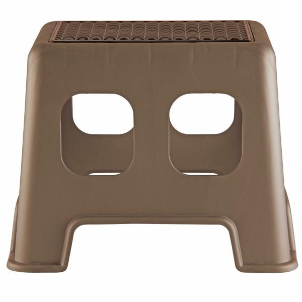 Home One Robo Brown and Beige Plastic Stool (Small) - JioMart