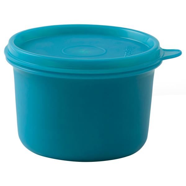 Home One Blue Plastic & Steel Plus Container 500 ml - JioMart