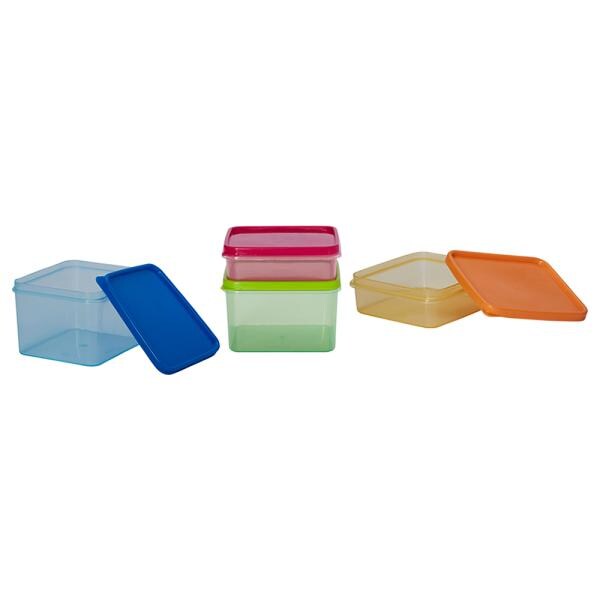 Home One Elite Assorted Colour Plastic Container 1000+ 1000+ 500+ 500 ...