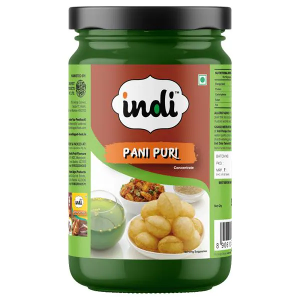 Indi Panipuri Concentrate/Chutney 250 g - JioMart
