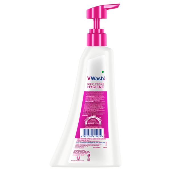 VWash Plus pH 3.5 Expert Intimate Hygiene Wash 350 ml - JioMart