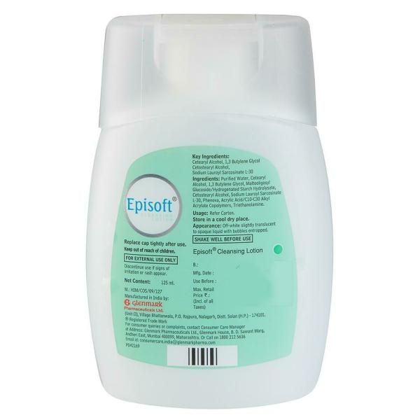 Episoft Cleansing Lotion for Sensitive Skin 125 ml - JioMart
