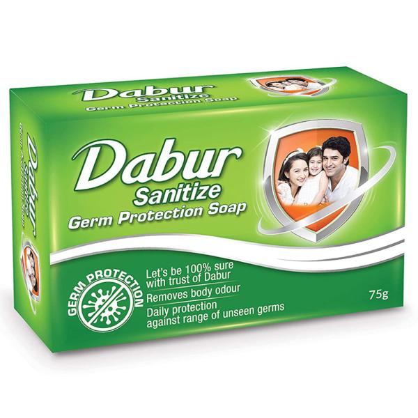 Dabur Sanitize Germ Protection Soap 75 g (Buy 3 Get 1 Free) - JioMart