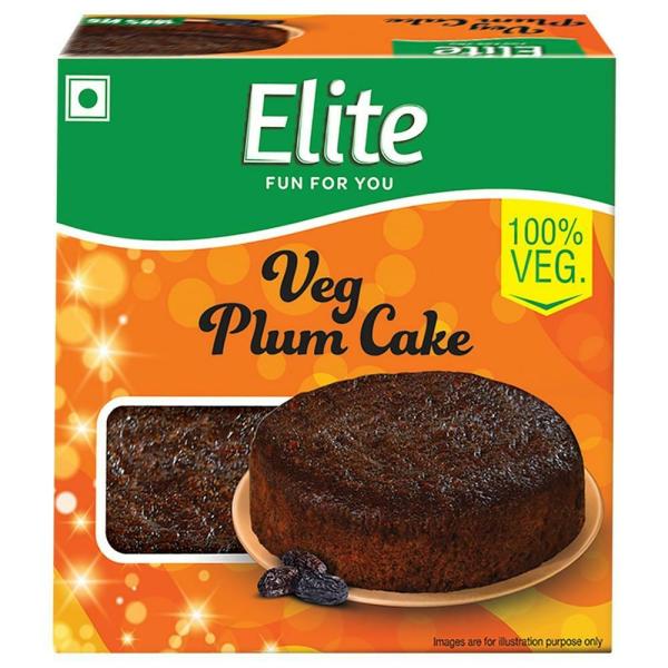 Elite Veg Plum Cake 330 g - JioMart