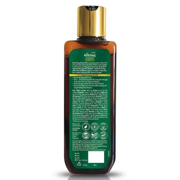 Kesh King Ayurvedic Onion Anti-Hairfall Hair Growth Oil 100 ml - JioMart