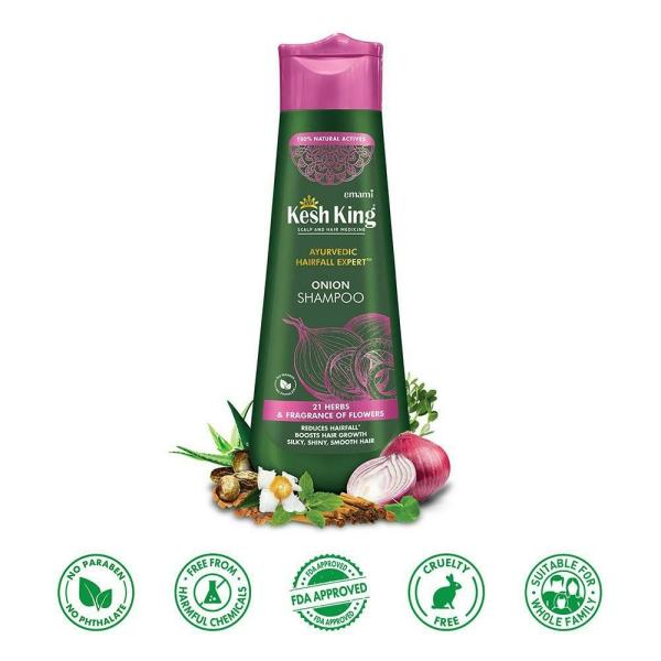 Kesh King Ayurvedic Onion Shampoo 300 ml - JioMart