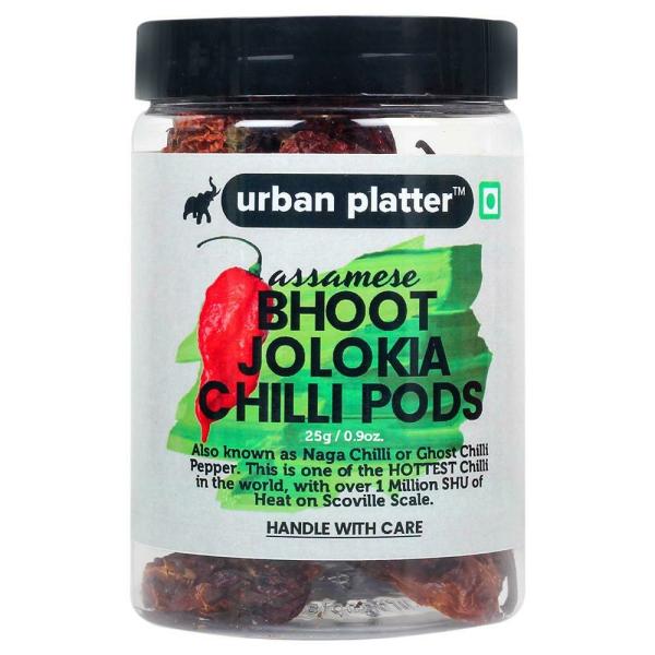 Urban Platter Assamese Bhoot Jolokia Chilli Pods 25 g - JioMart