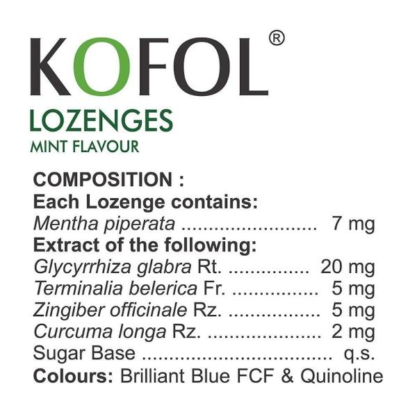 Kofol Mint Lozenges 200 tablets - JioMart
