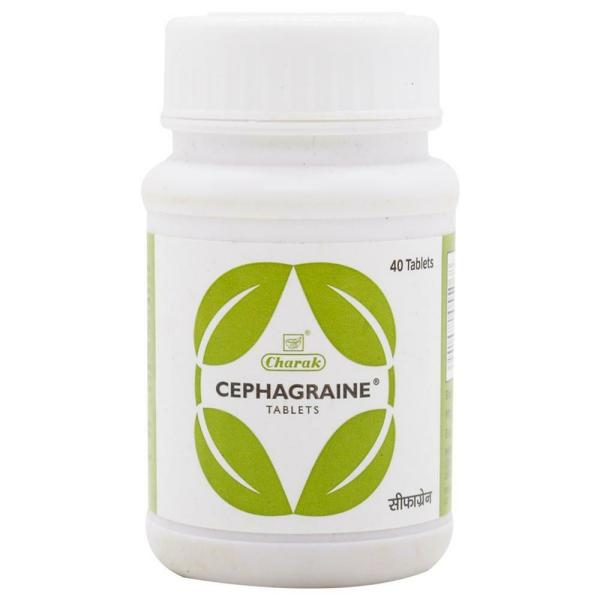 Charak Cephagraine 40 Tablets - JioMart