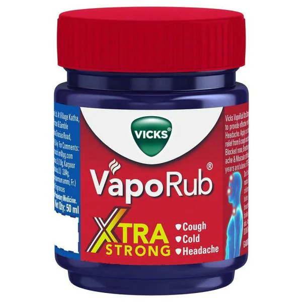 Vicks VapoRub Xtra Strong Pain Relief Balm 50 ml - JioMart
