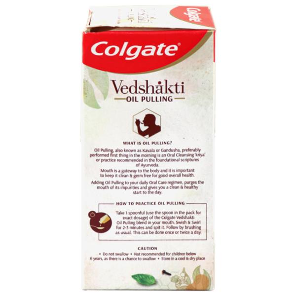 Colgate Vedshakti Sesame Oil, Lemon & Eucalyptus Oil Pulling 200 ml ...