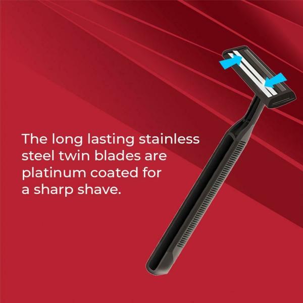 Graphite Twin Blade Razor 5 pcs - JioMart