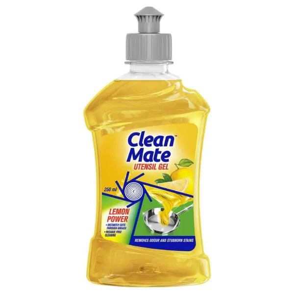 CleanMate Lemon Power Utensil Gel 250 ml - JioMart