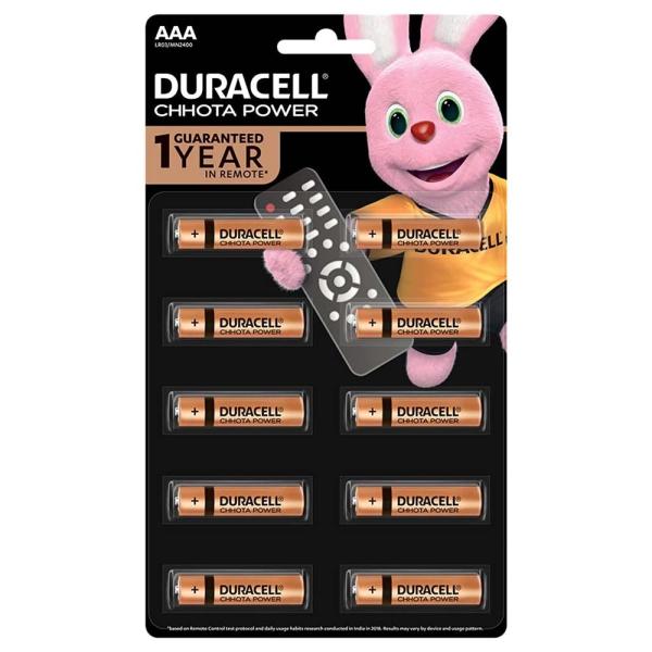 Duracell AAA Chhota Power Battery (Pack of 10) - JioMart